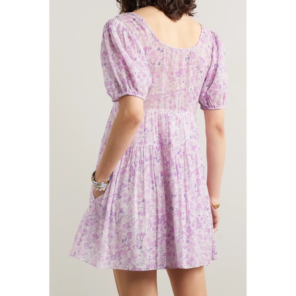 LoveShackFancy | Dresses | Loveshackfancy Runa Mini Dress In Purple ...
